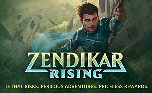 Magic The Gathering Zendikar Rising Collector Booster (12 Packs) & 2 Box Toppers