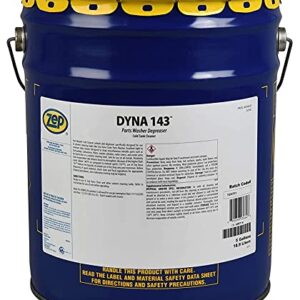 Zep Dyna 143 Parts Washer Solvent - 5 Gallons (1 Bucket) 36635 - Designed for use in Parts Washer, Dyna Clean, Dyna Brute FB, Super Brute FB, Brake Buggy and Dyna Mate (for Business Customers Only)