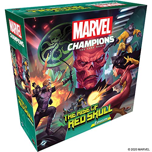 Marvel Champions The Card Game The Rise of Red Skull CAMPAIGN EXPANSION | Strategy Card Game for Adults and Teens | Ages 14+ | 1-4 Players | Avg. Playtime 45-90 Minutes | Made by Fantasy Flight Games