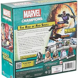 Marvel Champions The Card Game The Rise of Red Skull CAMPAIGN EXPANSION | Strategy Card Game for Adults and Teens | Ages 14+ | 1-4 Players | Avg. Playtime 45-90 Minutes | Made by Fantasy Flight Games