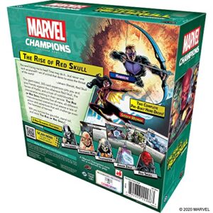 Marvel Champions The Card Game The Rise of Red Skull CAMPAIGN EXPANSION | Strategy Card Game for Adults and Teens | Ages 14+ | 1-4 Players | Avg. Playtime 45-90 Minutes | Made by Fantasy Flight Games