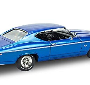 Revell 85-4492 1969 Chevelle SS 396 Model Car Kit 1:25 Scale 125-Piece Skill Level 5 Plastic Model Building Kit Blue