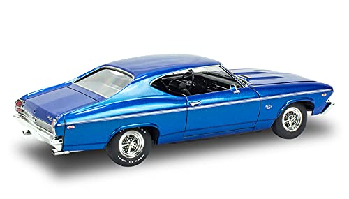 Revell 85-4492 1969 Chevelle SS 396 Model Car Kit 1:25 Scale 125-Piece Skill Level 5 Plastic Model Building Kit Blue