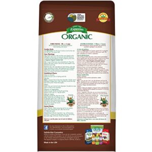 Espoma Organic Plant-Tone 5-3-3 Natural & Organic All Purpose Plant Food; 4 lb. Bag; The Original Organic Fertilizer for All Flowers, Vegetables, Trees, and Shrubs. - Pack of 2