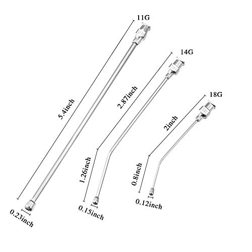 Avalizard Baby Bird Feeding Syringe Bird Syringe Feeder Bird Feeder for Cage Puppy Feeding Syringe 20ml Animal Syringe with 3pcs Needle Stainless Steel Material