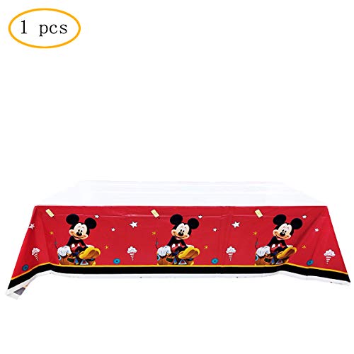 Mickey Party Tablecloth |70.8 x 42.5 Inch| Mickey Party Supplies