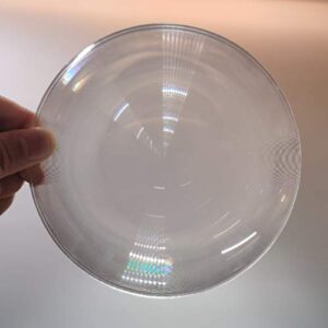 Fresnel Lens Magnifier, Diameter 150mm (5.9''), Focal Length 140mm, Acrylic Lens (not Glass), for Physics Classroom Education, Solar Heating, Magnifiying. (Focal Length 140mm)