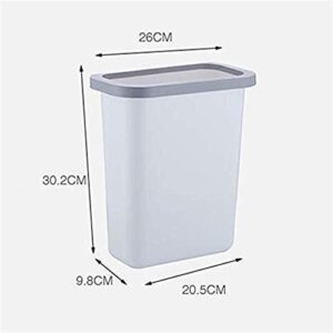 ZCHAN Commercial Products Brute Heavy-Duty Round Waste/Utility Container with Venting Channels (Color : C)