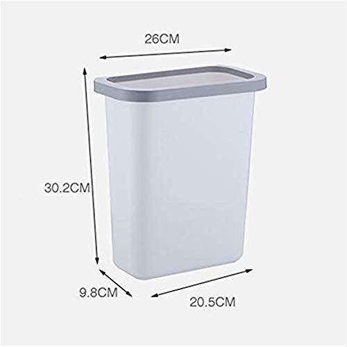 ZCHAN Commercial Products Brute Heavy-Duty Round Waste/Utility Container with Venting Channels (Color : C)