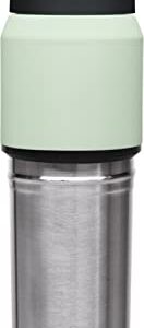 CamelBak MultiBev Water Bottle & Travel Cup – Vacuum Insulated Stainless Steel – Moss/Mint – 22 oz bottle & 16 oz cup