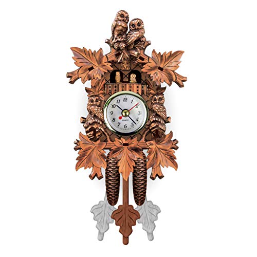 RTUGOVT Handcrafted Wood Cuckoo Wall Clock for Home Kids Room Decor Home Decoration