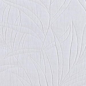 Tommy Bahama Home | Costa Sera Collection | 100% Soft Brushed Cotton, Pre-Washed for Softness, 2-Pack King Sham Set for Bedroom Décor, 21" x 37", White