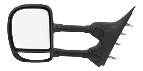 Garage-Pro Mirror Compatible with 2002 Ford E-150 Econoline, E-250 Econoline, E-350 Econoline Club Wagon and E-450 Econoline Super Duty Towing, Driver Side, Manual Glass