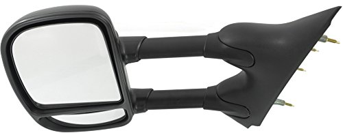 Garage-Pro Mirror Compatible with 2002 Ford E-150 Econoline, E-250 Econoline, E-350 Econoline Club Wagon and E-450 Econoline Super Duty Towing, Driver Side, Manual Glass