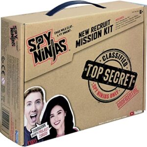 spy ninjas new recruit mission kit from vy qwaint and chad wild clay