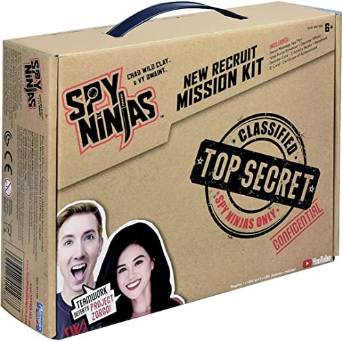 Spy Ninjas New Recruit Mission Kit from Vy Qwaint and Chad Wild Clay