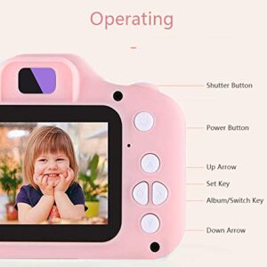 LEOP Children's Digital Camera, Children's Toy Camera with 1080P Screen, Toy Gifts for Boys and Girls, Support Photo and Video Recording, 2 inches IPS Screen with 32GB SD Card