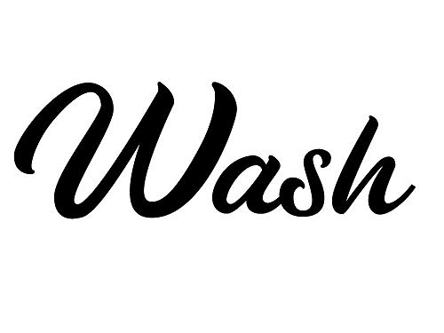 Wash and Dry Decal Sticker