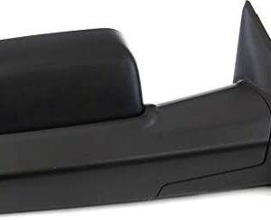 Garage-Pro Mirror Compatible with 2013-2018 Ram 1500, 2500, 2012-2018 3500, 2019-2021 1500 Classic, Passenger Side Textured Black Heated Manual Folding