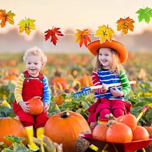 Fall Bulletin Board Decorations Fall Cutouts for Classroom Leaves Cutouts Artificial Fall Leaves with Glue Point Dots for School Thanksgiving Party Decoration, 5.9 x 5.9 Inch (45 Pieces)