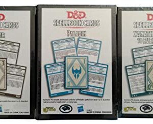 Dungeons and Dragons Spellbook Cards Bundle (8 Items): Cleric, Druid, Bard, Martial Powers & Races, Paladin, Ranger, Arcane, and Xanathar's Guide to Everything Decks (945 Total Cards)