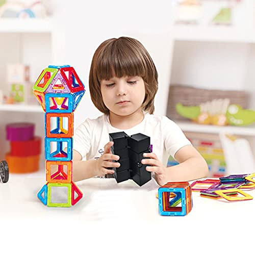 Infinity Cube，Fidget Toy for Kids and Adults，Stress Relief Toys，Fidget Cube for Anxiety Relief and Time Kill，ADHD Toy Gifts for Teen Boys