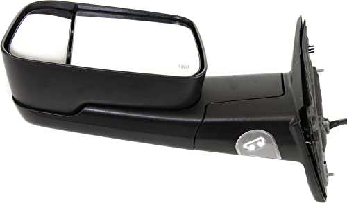 Garage-Pro Mirror Compatible with 2013-2018 Ram 1500, Fits 2013-2018 Ram 2500, Fits 2012-2018 Ram 3500 Towing Mirror, Driver Side, Heated, Power Glass, Blind Spot Glass, In-housing Signal Light