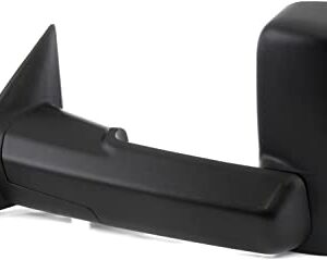 Garage-Pro Mirror Compatible with 2013-2018 Ram 1500, Fits 2013-2018 Ram 2500, Fits 2012-2018 Ram 3500 Towing Mirror, Driver Side, Heated, Power Glass, Blind Spot Glass, In-housing Signal Light