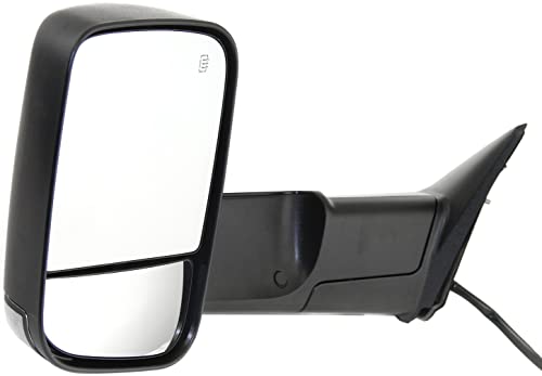 Garage-Pro Mirror Compatible with 2013-2018 Ram 1500, Fits 2013-2018 Ram 2500, Fits 2012-2018 Ram 3500 Towing Mirror, Driver Side, Heated, Power Glass, Blind Spot Glass, In-housing Signal Light