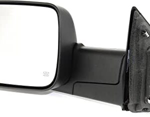 Garage-Pro Mirror Compatible with 2013-2018 Ram 1500, Fits 2013-2018 Ram 2500, Fits 2012-2018 Ram 3500 Towing Mirror, Driver Side, Heated, Power Glass, Blind Spot Glass, In-housing Signal Light