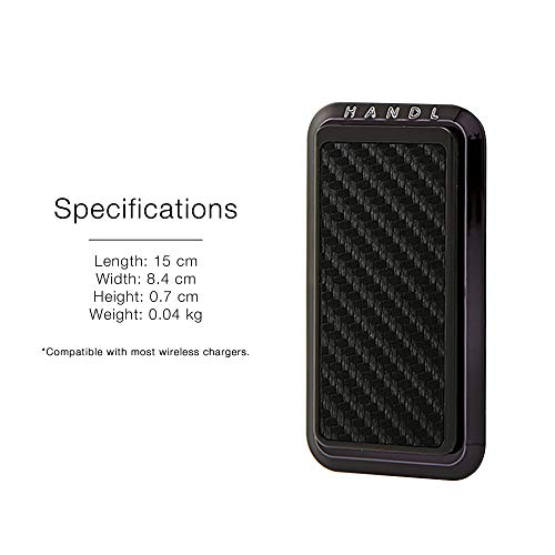 HANDL New York HANDLstick Carbon Fiber Grip and Stand for Smartphones