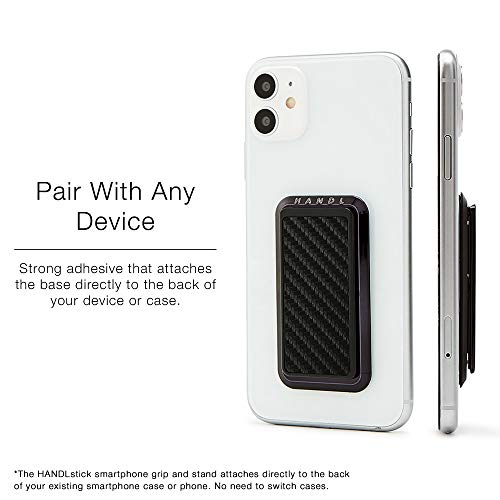 HANDL New York HANDLstick Carbon Fiber Grip and Stand for Smartphones