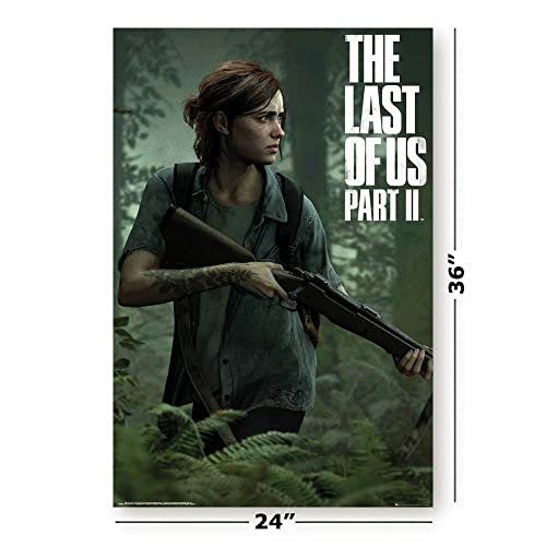 POSTER STOP ONLINE The Last Of Us - Part I & II - Gaming Poster Set (Regular Styles/Game Covers) (Size 24 x 36 each)