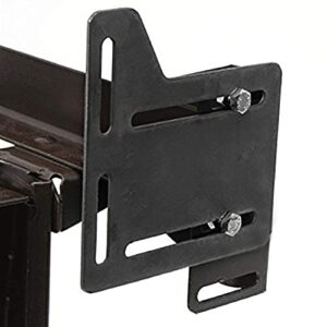 appacare 2Pcs Bed Frame Brackets Adapter for Headboard Extra, Heavy Duty Bed Modification Plate, Headboard Attachment Bracket with Hardware