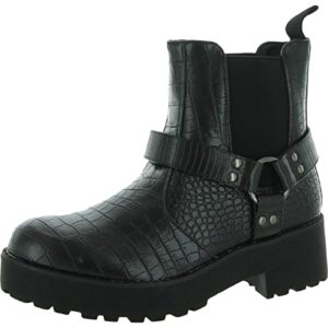 Dirty Laundry Make It Black Croco 7.5 B (M)