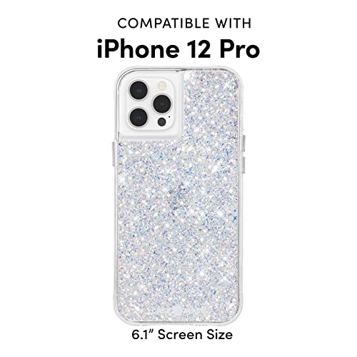 Case-Mate - Twinkle - Case for iPhone 12 and iPhone 12 Pro (5G) - 10 ft Drop Protection - 6.1 inch - Stardust