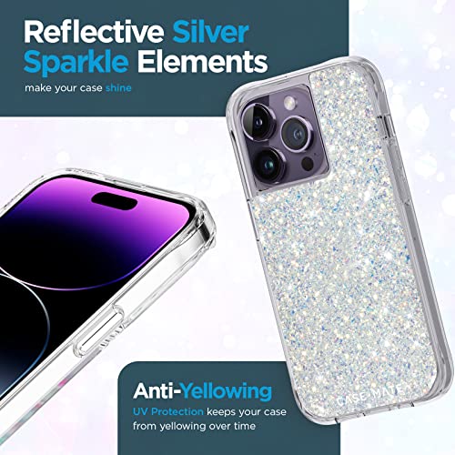 Case-Mate - Twinkle - Case for iPhone 12 and iPhone 12 Pro (5G) - 10 ft Drop Protection - 6.1 inch - Stardust