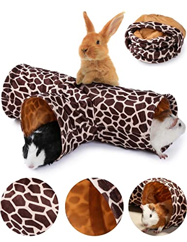 JanYoo Smal Pet Tunnel Guinea Pig Toys Ferret Play Tunnels Tubes for Rabbits Hedgehog Rat Chinchillas