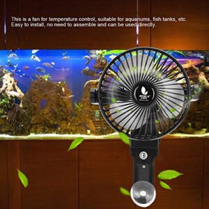 Aquarium Temperature Control Fan, Fish Tank Fan, Aquarium Chiller 110-240 Aquarium Cooling Fan Mute Aquarium Chiller for Aquarium (Fs13)