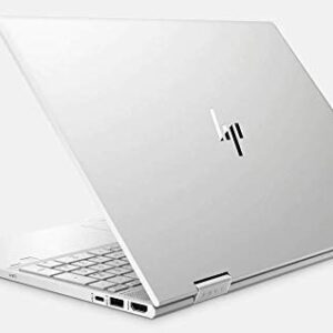 HP 2020 Newest Envy x360 Convertible 15.6-inch Full HD Touchscreen Laptop, 10th gen Intel Quad-Core i5-10210, 8GB DDR4 Memory, 512GB PCIe NVMe SSD, Webcam, Wi-Fi, Bluetooth, Windows 10 Home, Silver