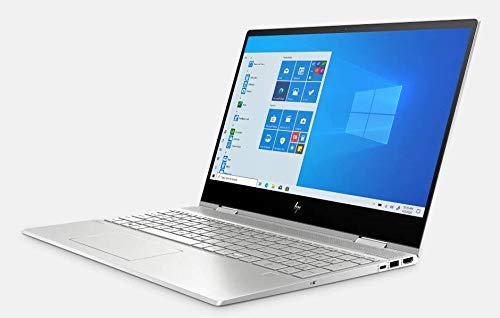 HP 2020 Newest Envy x360 Convertible 15.6-inch Full HD Touchscreen Laptop, 10th gen Intel Quad-Core i5-10210, 8GB DDR4 Memory, 512GB PCIe NVMe SSD, Webcam, Wi-Fi, Bluetooth, Windows 10 Home, Silver