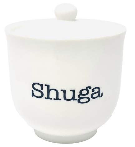 Twerp Sugar Bowl | Cute Ceramic Shuga Dish with Lid | Perfect Hostess Gift or Housewarming Gift