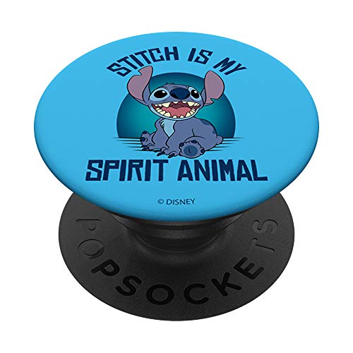 Disney Lilo & Stitch Stitch Is My Spirit Animal PopSockets PopGrip: Swappable Grip for Phones & Tablets