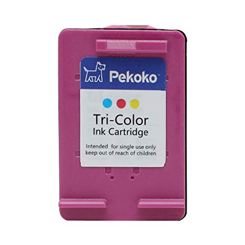 PEKOKO 62XL Tri-Color Ink Cartridge Printer,Mbrush Printer,Princube