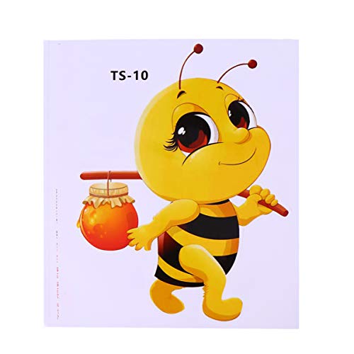 EXCEART 3 pcs Bees Cutouts Stickers Bulletin Board Bumblebee Cutouts Bumblebee Classroom Decor Stickers for Classroom Decorations