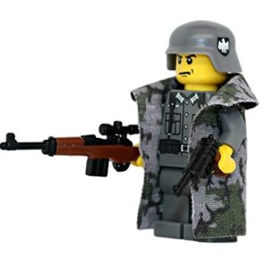 Modern Brick Warfare German Sniper WW2 Custom Minifigure