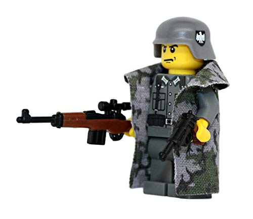 Modern Brick Warfare German Sniper WW2 Custom Minifigure