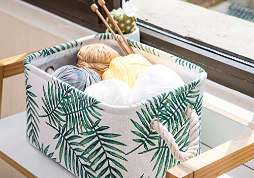 Home Zone Living VS19597E Storage Basket, 3-Pack, Palm