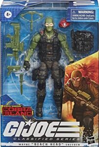 american hero g.i. joe classified series beach head figure