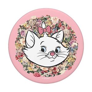 Disney Aristocats Marie Floral Portrait PopSockets Swappable PopGrip